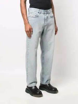 DIESEL® 2010 D-macs 09c14 Straight-leg Jeans - Blue