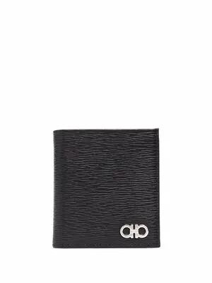 FERRAGAMO Textured Bi-fold Wallet