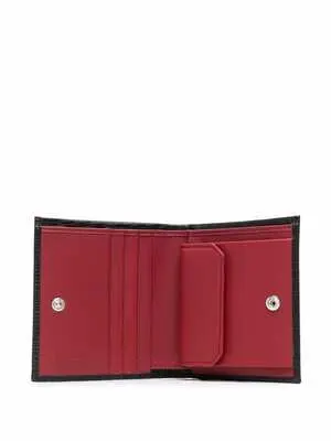 FERRAGAMO Textured Bi-fold Wallet