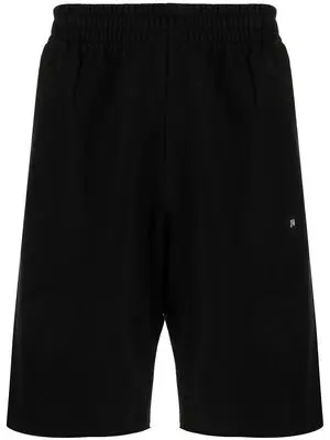 Off-White Diag-print Track Shorts - Black
