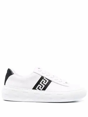 Versace Greca Low-top Sneakers - White