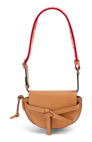 Loewe Loewe Gate Leather Convertible Bag Warm Desert