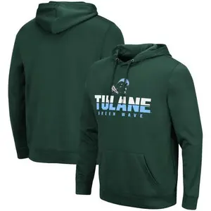 COLOSSEUM Tulane Wave Lantern Pullover Hoodie