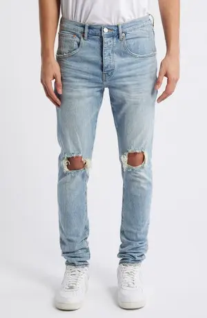 Men's Ripped Slim Fit Jeans