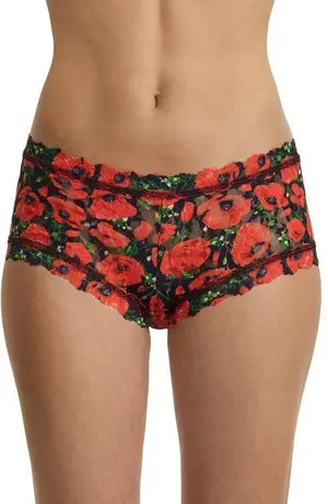 Hanky Panky Print Boyshorts Poppy Holiday