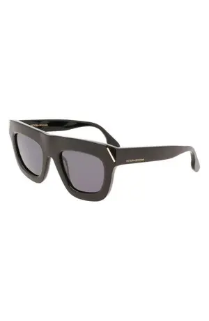 Victoria Beckham 51mm Sculptural Square Sunglasses