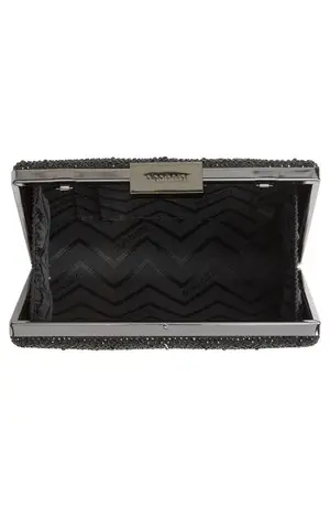 OLGA BERG Gabby Crystal Clutch
