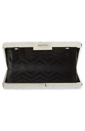 OLGA BERG Gabby Crystal Clutch