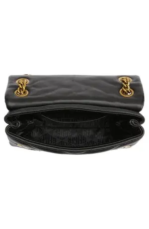 Kurt Geiger Mini Kensington Eye Quilted Leather Crossbody Bag