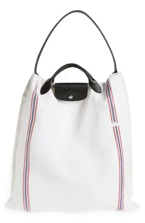 Longchamp Le Pliage Torchon Extra Large Linen Tote