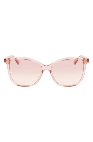 Longchamp 57mm Le Pliage Sunglasses - Pink