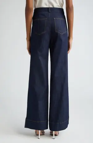 Cinq À Sept Benji Wide-leg Jeans
