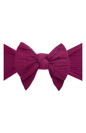 BABY BLING Bow Head Wrap - Rouge