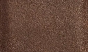Shinola Money Clip Card Case - Medium Brown