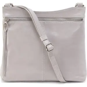 Hobo HOBO Cambel Leather Crossbody Bag Light Grey