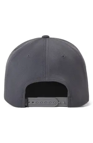 Brixton Oath Iii Snapback Baseball Cap - Future Grey