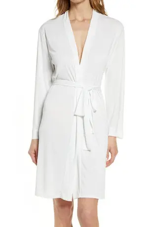 Natori Enchant Charmeuse Robe Ivory