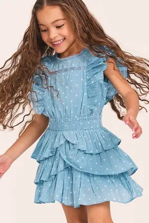 LoveShackFancy Girls Decker Dress