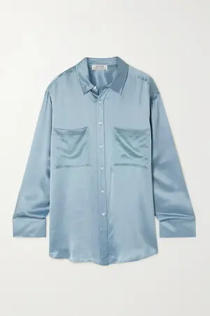 MAISON ESSENTIELE Silk-satin Shirt