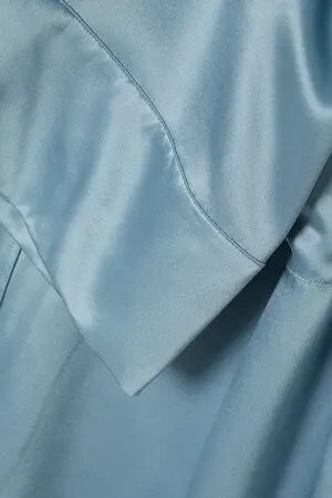 MAISON ESSENTIELE Silk-satin Shirt