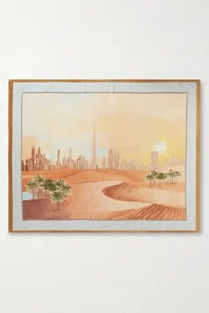 Loro Piana Golden Hour In Dubai Cashmere Throw