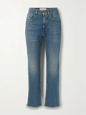 GOLDEN GOOSE High-rise Cropped Flare Jeans