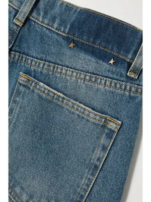 GOLDEN GOOSE High-rise Cropped Flare Jeans