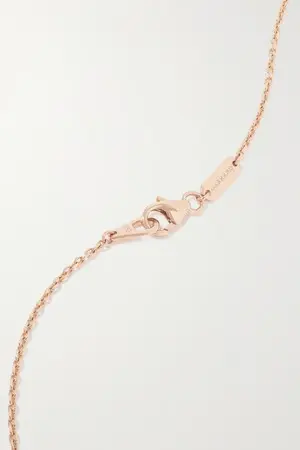 GARRARD Wings Embrace Rose Sapphire And Diamond Necklace