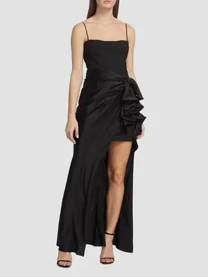 Cinq À Sept Drina Sleeveless Gown - Black