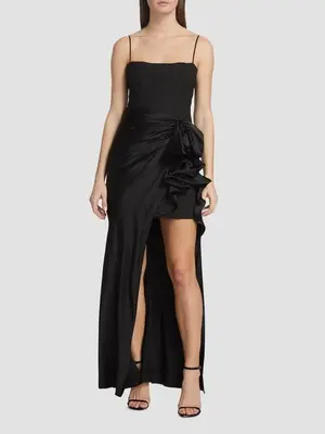 Cinq À Sept Drina Sleeveless Gown - Black
