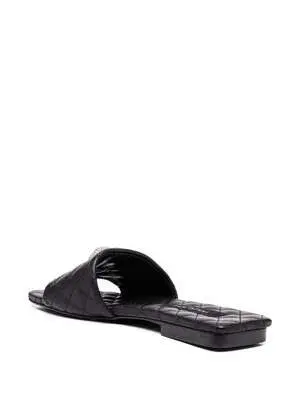 Philipp Plein Crystal-skull Flat Sandals - Black