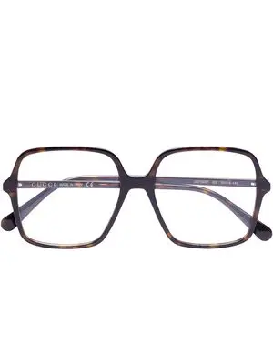 Gucci Interlocking G Square-frame Glasses