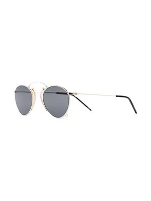 Gucci Pince-nez Round-frame Sunglasses