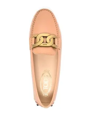TOD'S Kate Gommino Driving Loafers - Neutrals