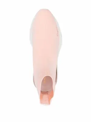 FERRAGAMO Logo Slip-on Sneakers - Pink