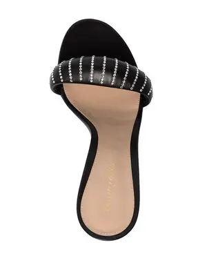 GIANVITO ROSSI Bijoux Crystal 85mm Padded Mules