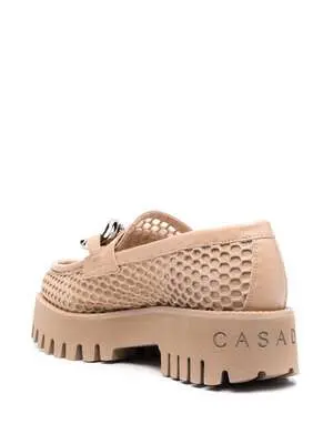 Casadei Chain-trimmed Platform Loafers