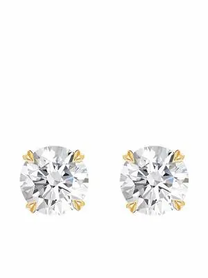 PRAGNELL 18kt Yellow 0.60ct Diamond Windsor Stud Earrings - Gold
