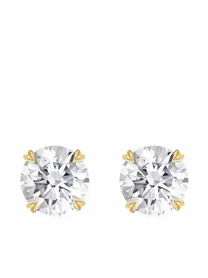 PRAGNELL 18kt Yellow 0.46ct Diamond Stud Earrings - Gold
