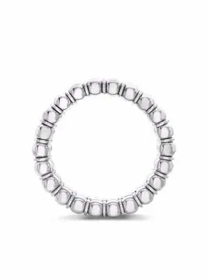 PRAGNELL 18kt White Gold Bohemia Three-row Ring - Silver
