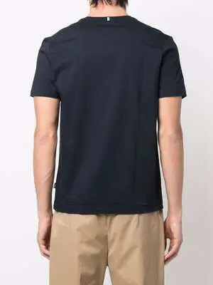 BOSS Round-neck Short-sleeve T-shirt - Blue