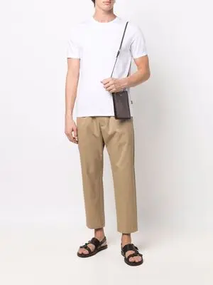 BOSS Round-neck Short-sleeve T-shirt - White