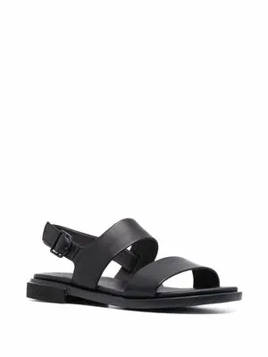 Camper Edy Slingback Leather Sandals - Black