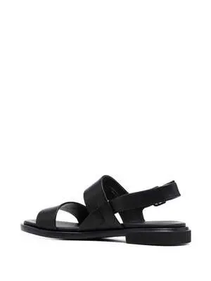 Camper Edy Slingback Leather Sandals - Black