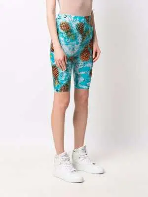 Philipp Plein Pineapple-print Shorts