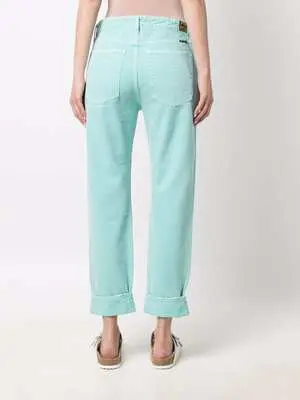 WASHINGTON DEE-CEE Logo Patch Straight-leg Jeans