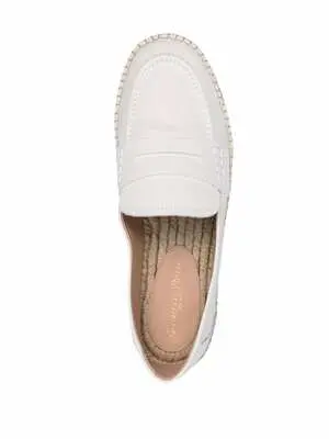 GIANVITO ROSSI Woven Raffia Espadrilles