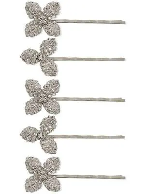 JENNIFER BEHR Floral Crystal-embellished Pin Set