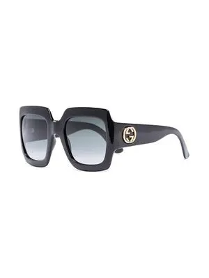 Gucci Interlocking G Oversize-frame Sunglasses