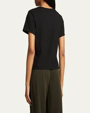 AMO Classic Crewneck T-shirt - Black